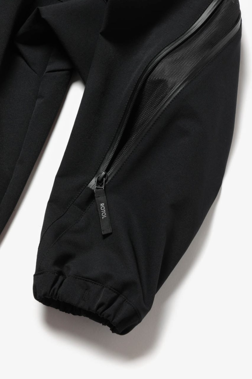 ROTOL / HALF ZIP TECH BLOUSON – BLACK | disarm | no. ROTOL 通販 愛媛県松山市