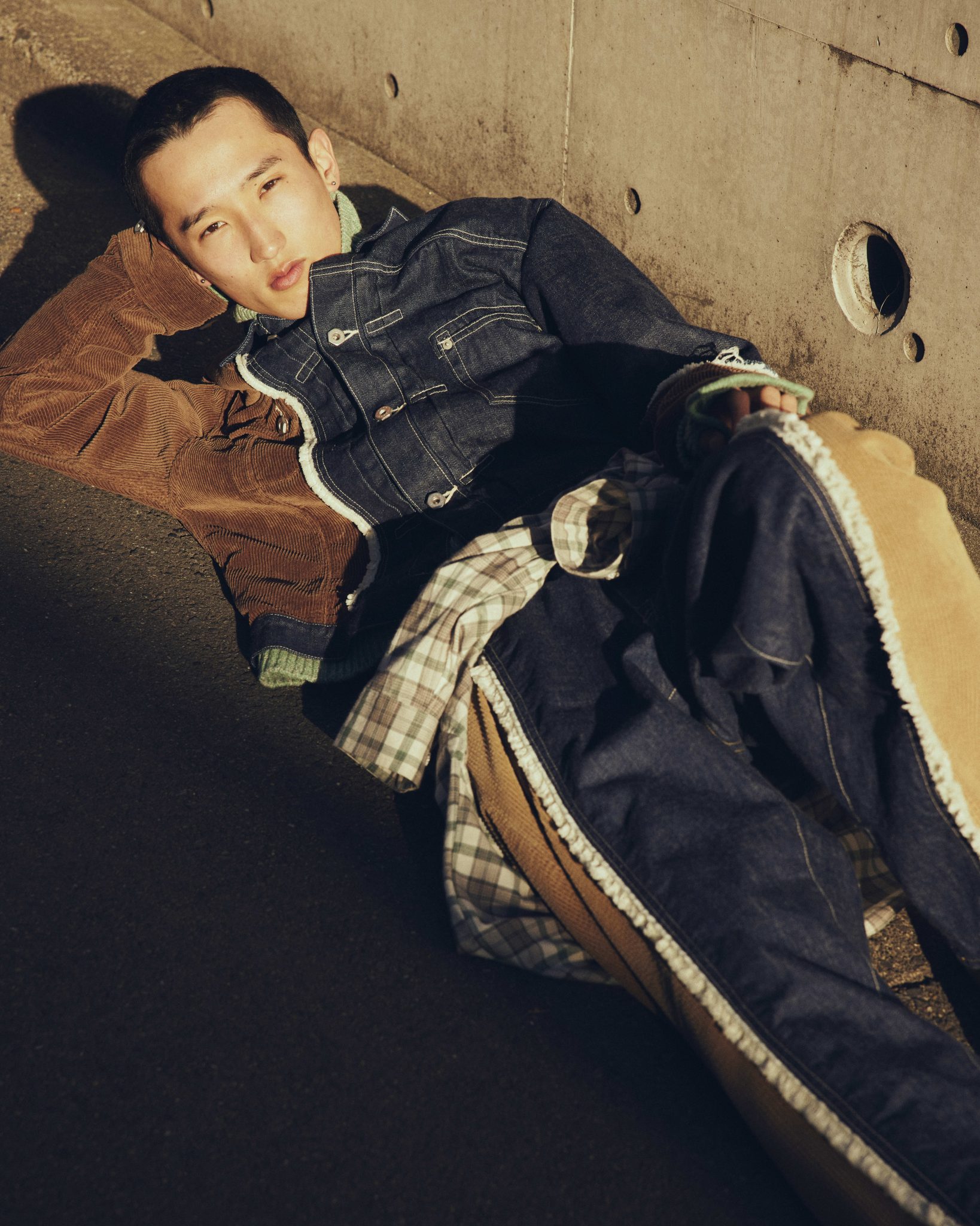 ROTOL (ﾛﾄﾙ) / FRANKEN DENIM/CORDUROY JACKET WASHED – Indigo | disarm ...