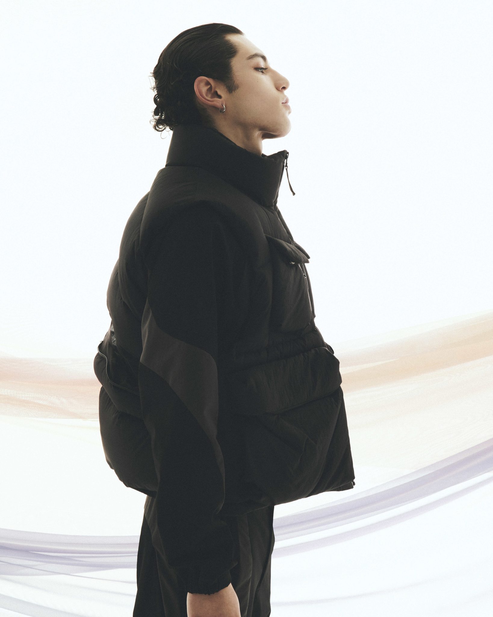 ROTOL / CURVY DOWN VEST – Black | disarm | no. ROTOL 通販 愛媛県松山市